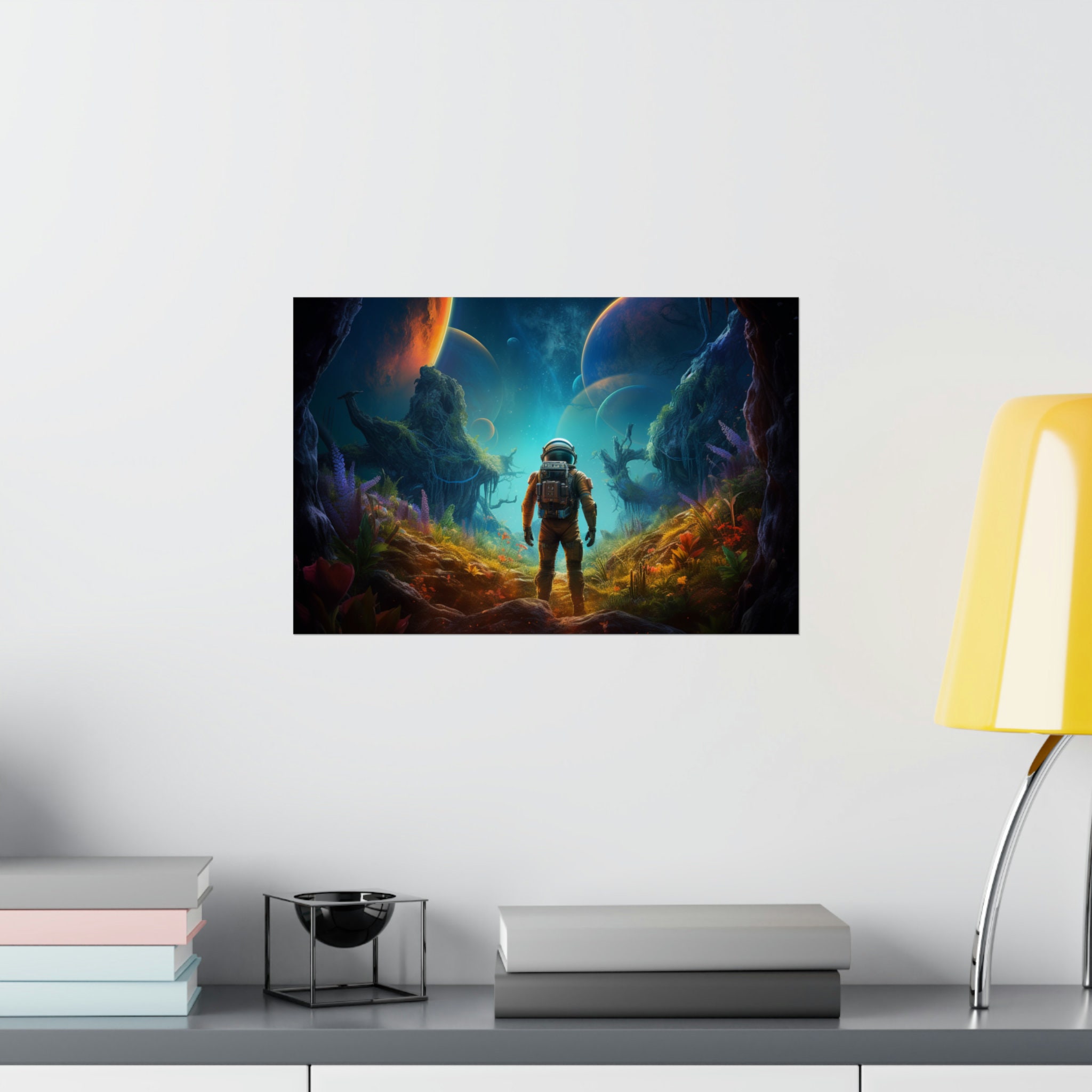 Starfield Fan Art Astronaut Planet Exploration Matte - Etsy