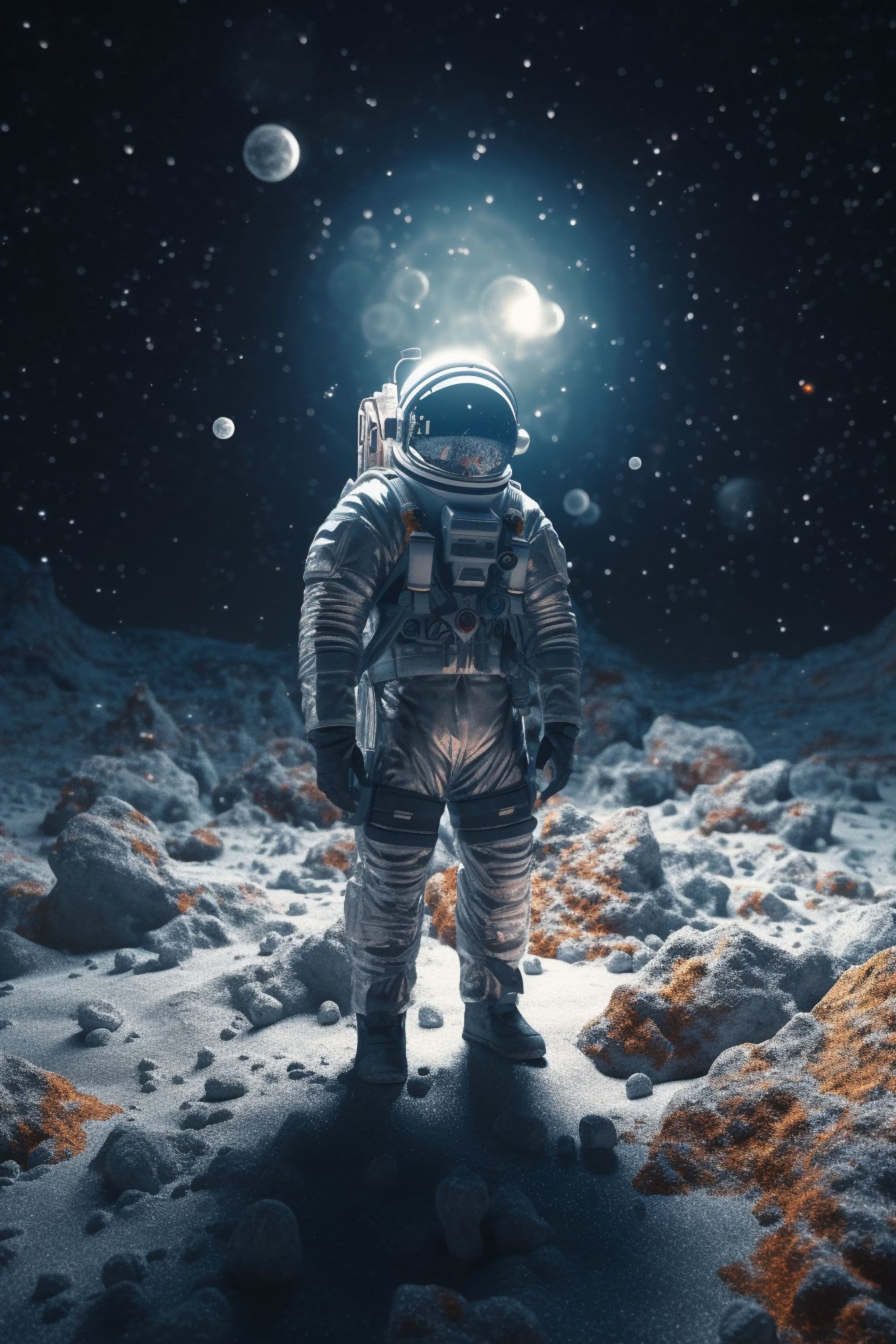 Starfield Fan Art Digital Image Astronaut Planet and Space - Etsy
