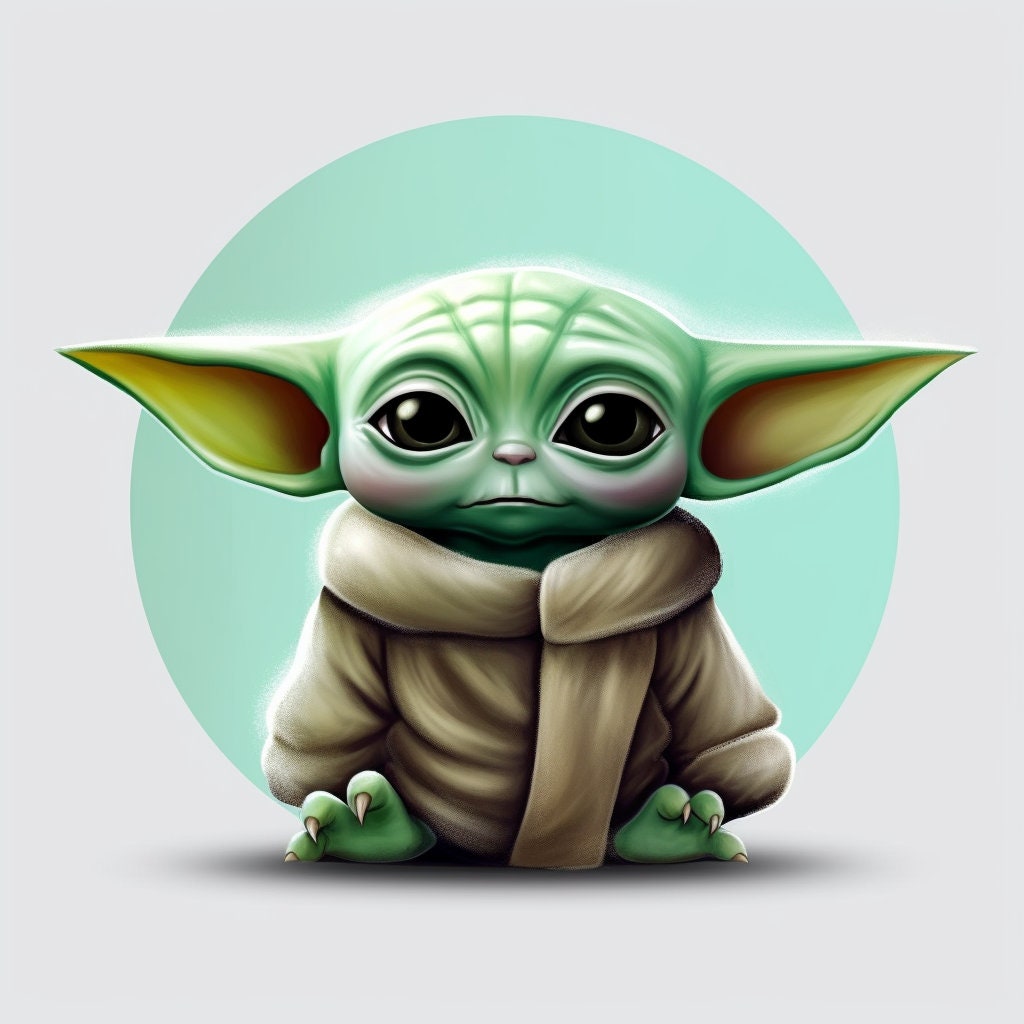 Yoda Face Vector