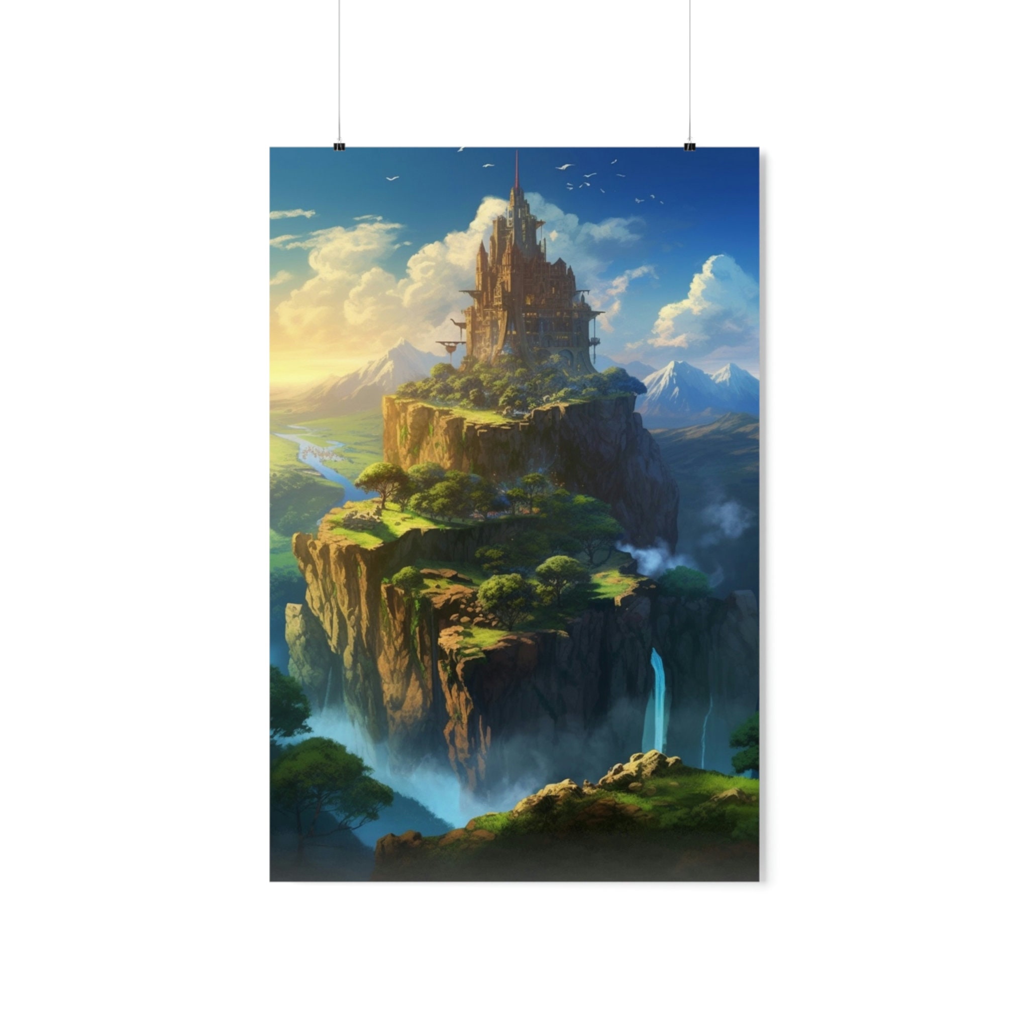 Land Of Hyrule Legend Of Zelda: Tears Of The Kingdom Fan Art Matte ...