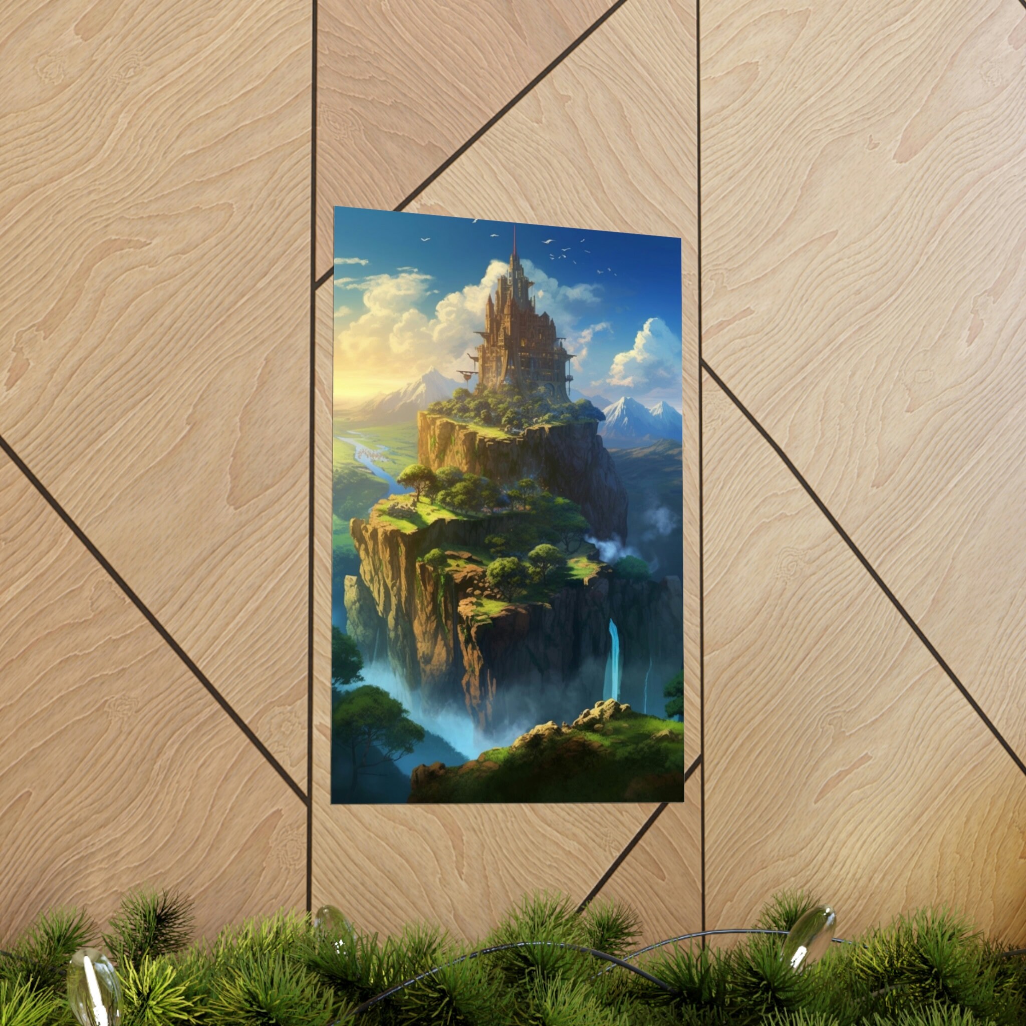 Land of Hyrule Legend of Zelda: Tears of the Kingdom Fan Art Matte ...