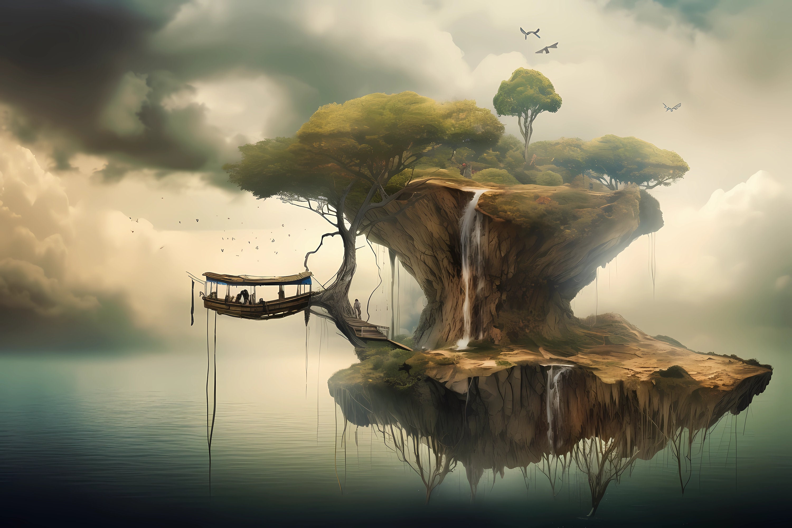 Floating Islands Fantasy