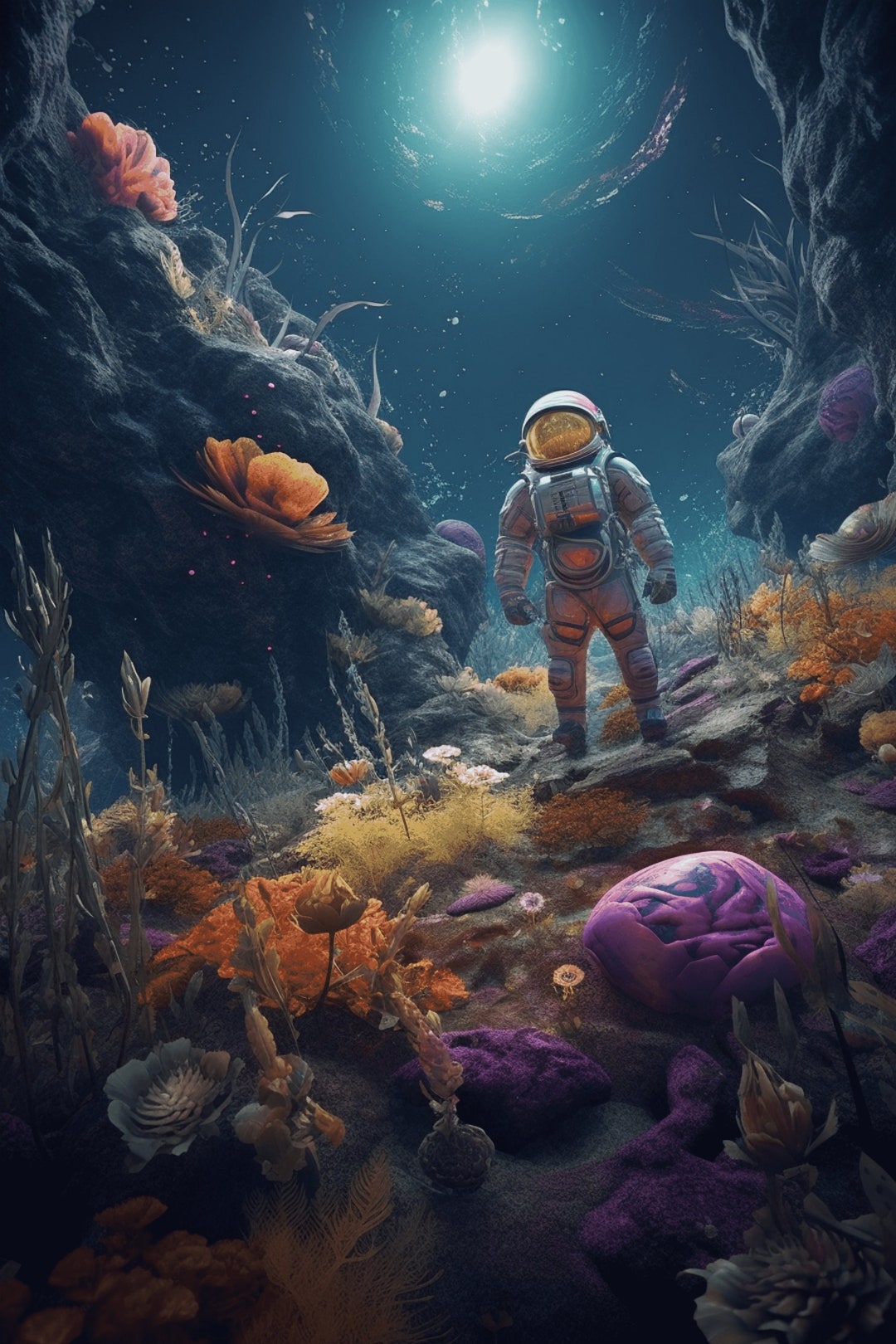 Starfield Fan Art Digital Image Astronaut Planet Exploration 4 - Etsy