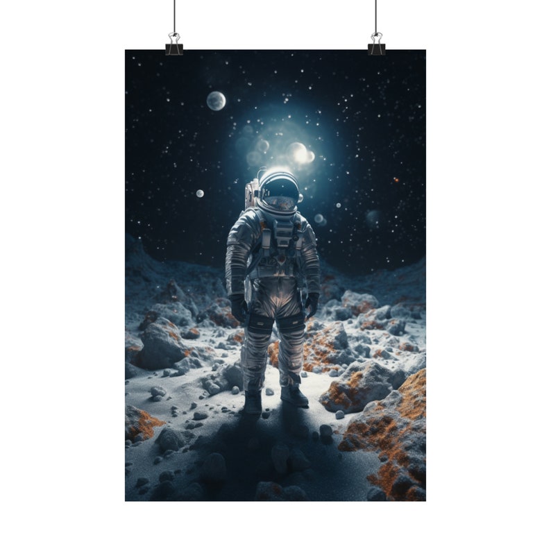 Starfield Fan Art Galaxy Space Exploration Astronaut Vertical Matte ...