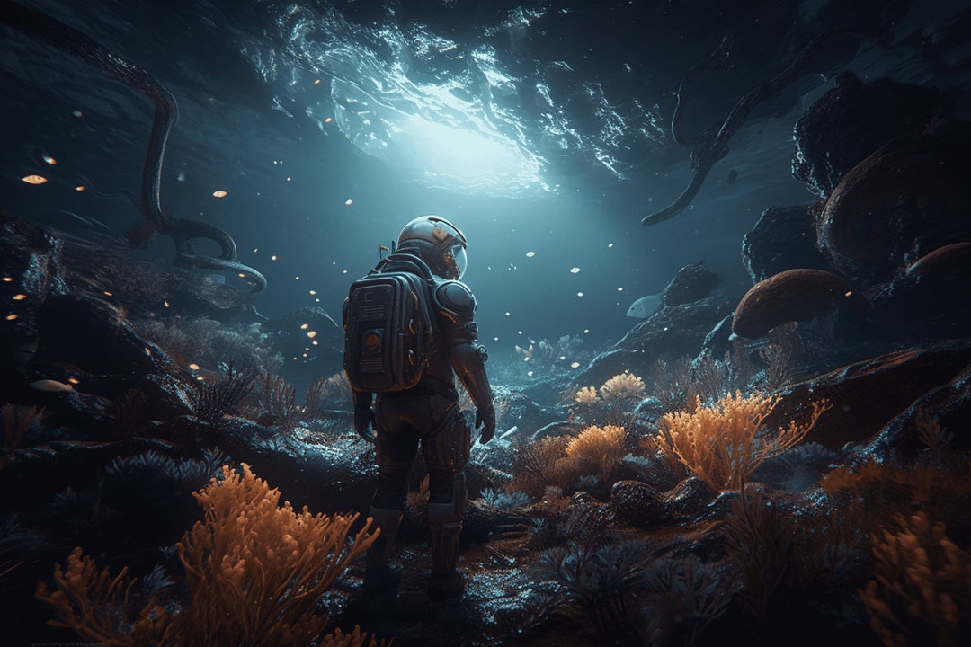 Starfield Fan Art Digital Image Astronaut Planet Exploration 15 - Etsy