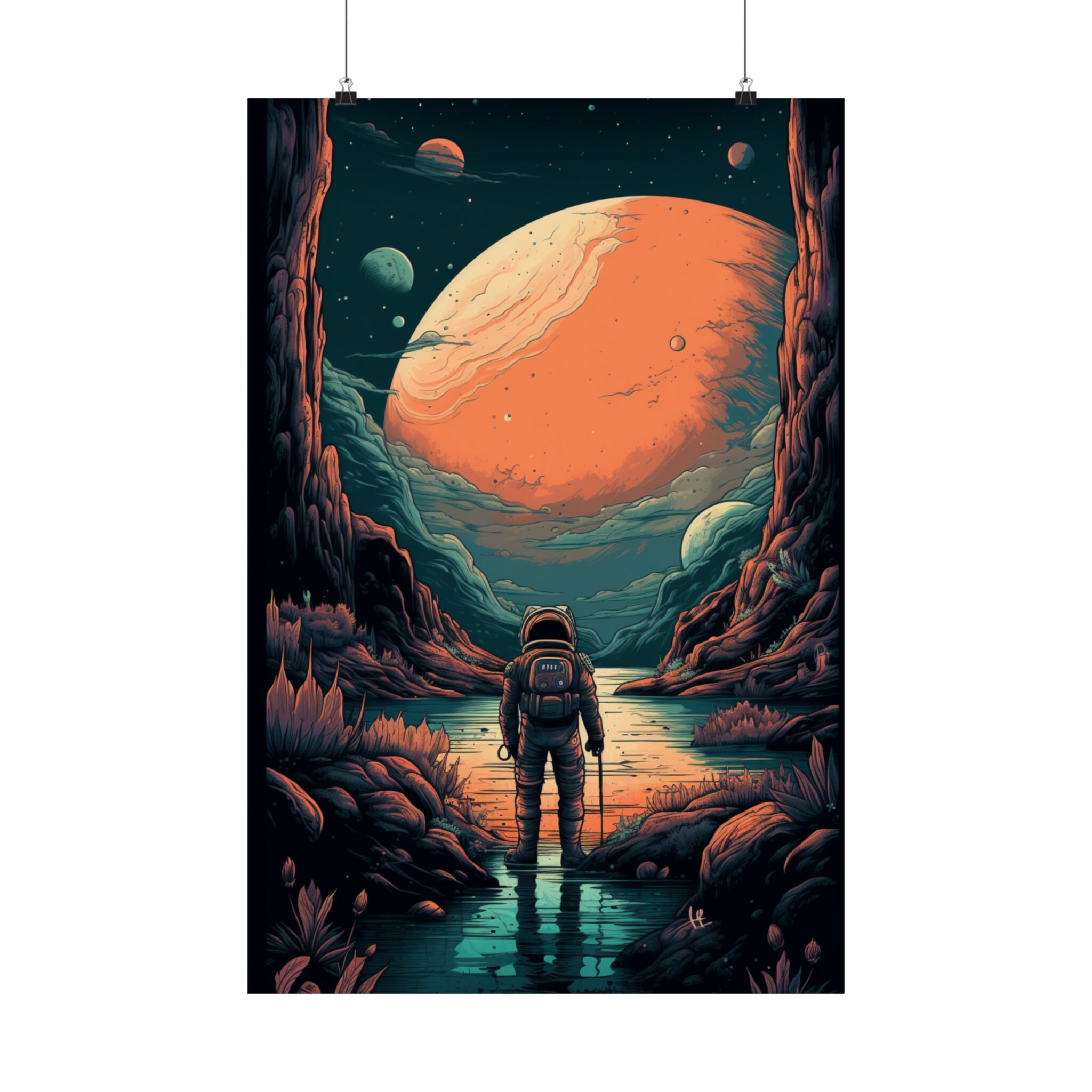 Starfield Fan Art Planet Exploration Astronaut Comic Book - Etsy Canada