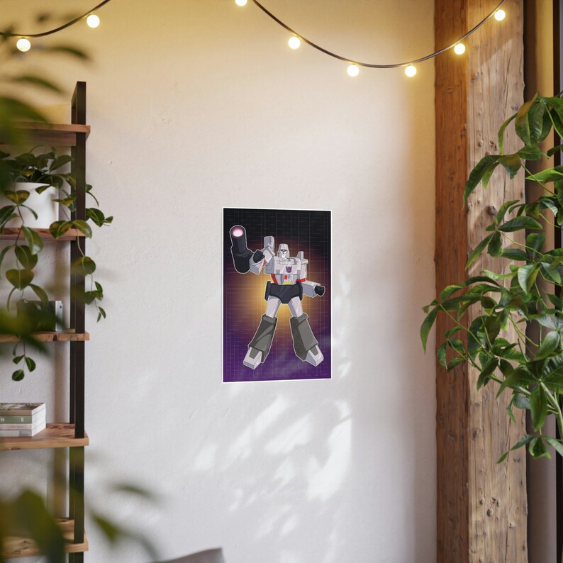 Megatron Poster - Original Fan Art by Jeff Washburn - Etsy
