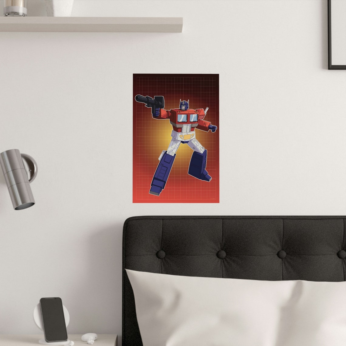 Optimus Prime Original Art Print - Etsy
