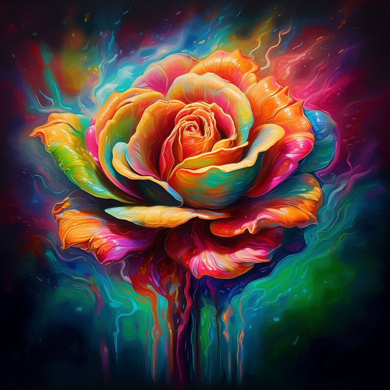 Blooming Color - Etsy