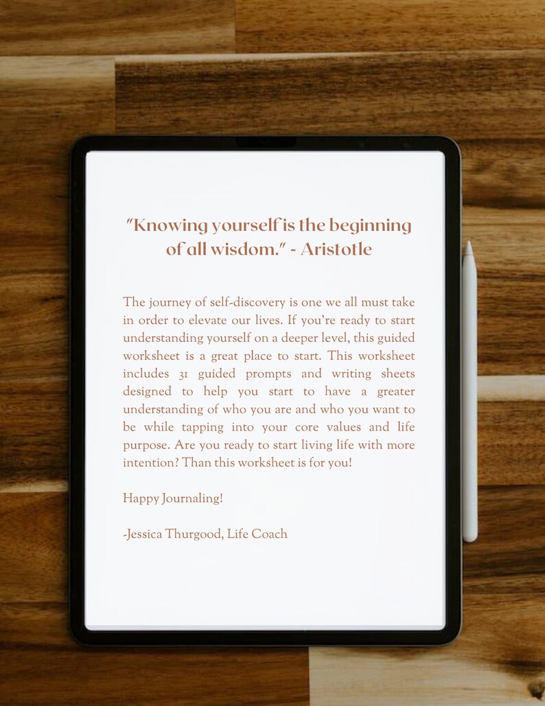 Digital Journal| 31 Days of Self Discovery: Journal Prompts|guided ...
