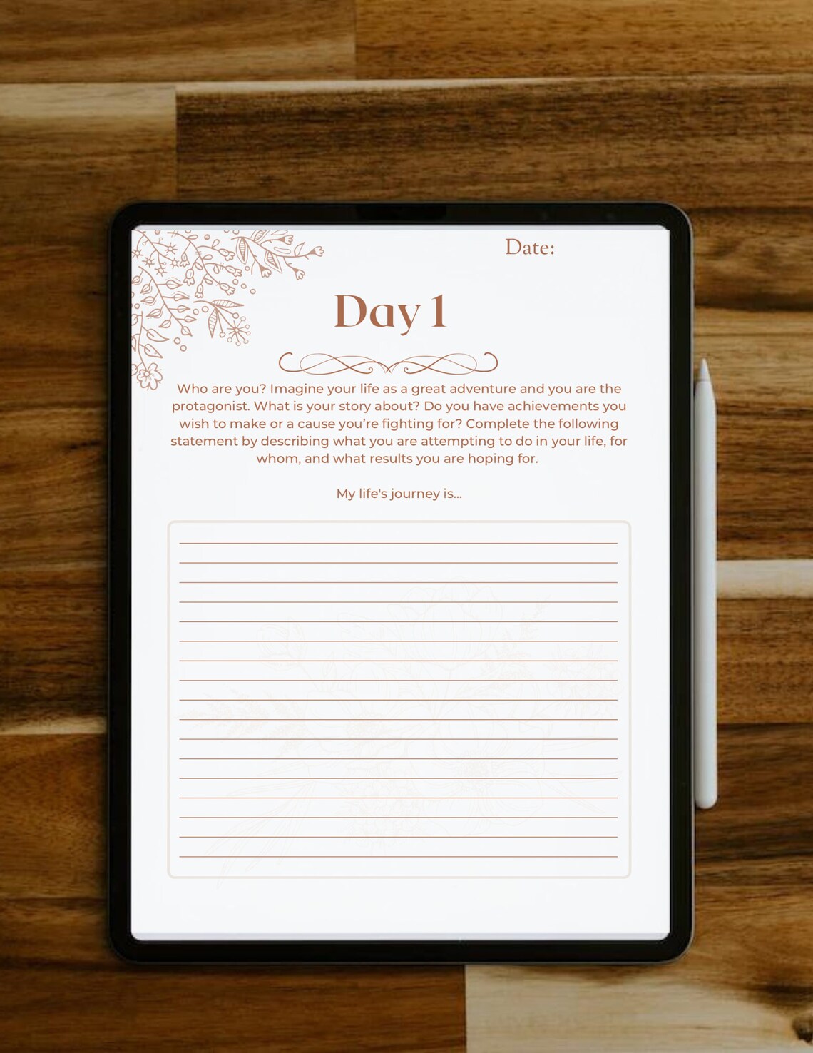 Digital Journal| 31 Days of Self Discovery: Journal Prompts|guided ...