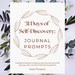 Digital Journal| 31 Days of Self Discovery: Journal Prompts|guided ...
