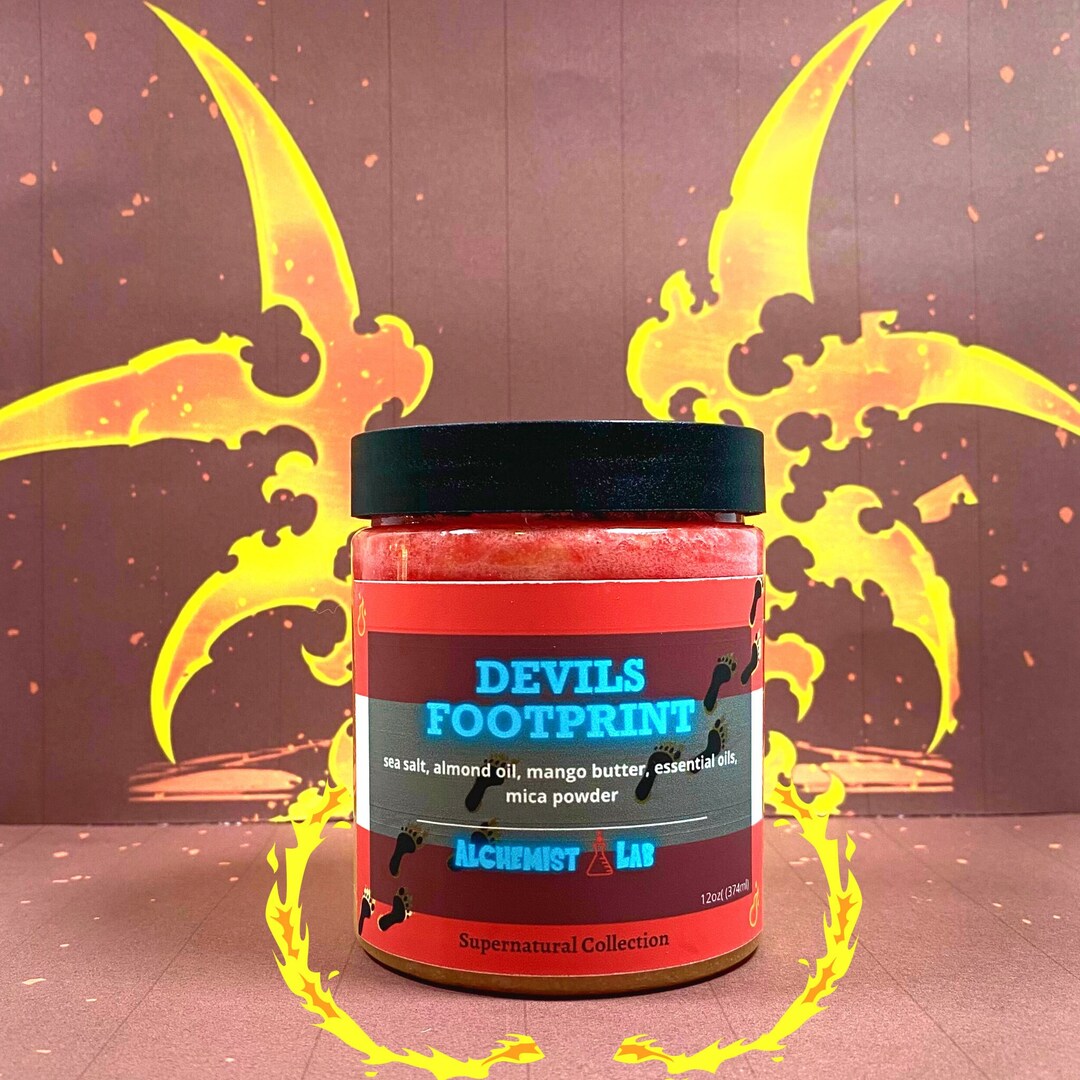 Devils Footprint Fire Force Inspired All Natural Handmade Sea Salt ...