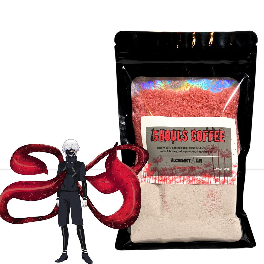 Ghouls Coffee Tokyo Ghoul Kaneki Inspired Bath Potion - Enjoy the ...