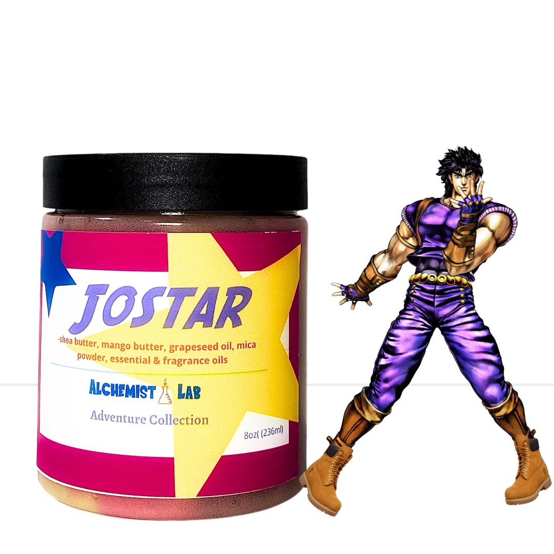 Jostar Anime Skincare Whipped Body Butter | Hydrating Skin Balm | Cute ...