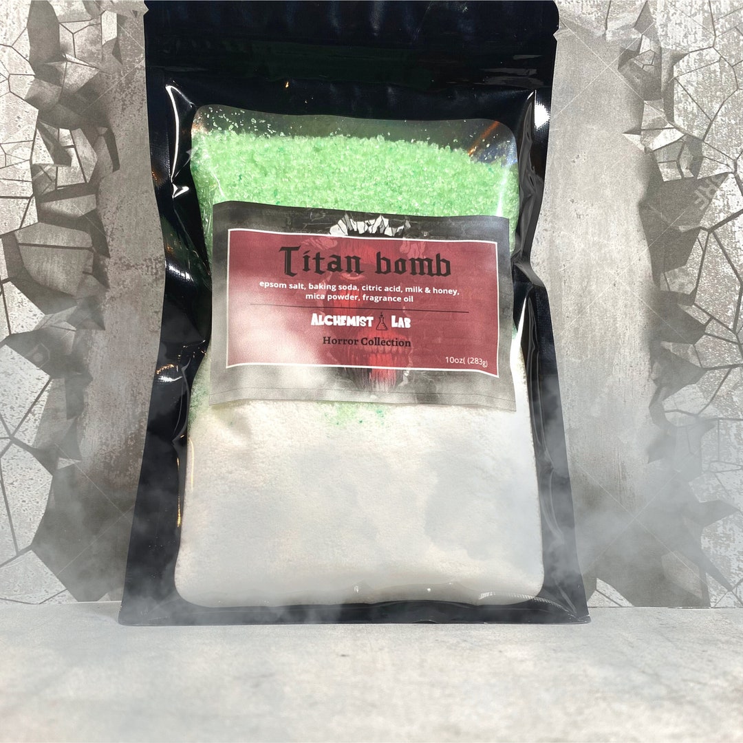 Titan Bomb Attack on Titan Inspired Bath Potion - Etsy