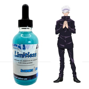 Limitless Jujutsu Kaisen Inspired All Natural Handmade Body Oil - Etsy