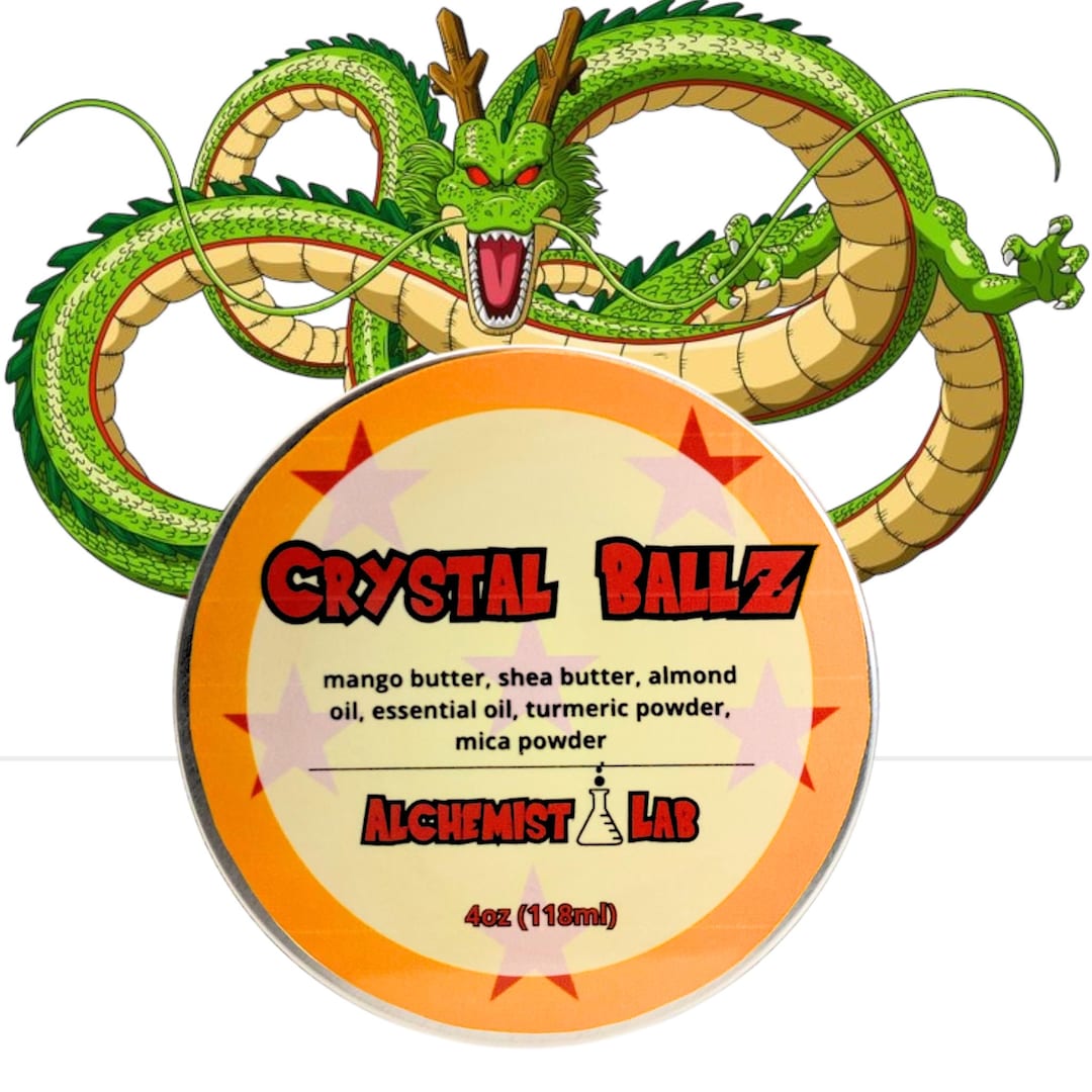 Crystal Ballz Dragon Ball Z Inspired Body Balm - Turmeric Powder ...