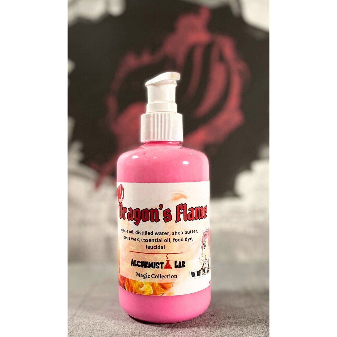 Dragon's Flame Fairy Tail Inspired All Natural Handmade Water-based ...