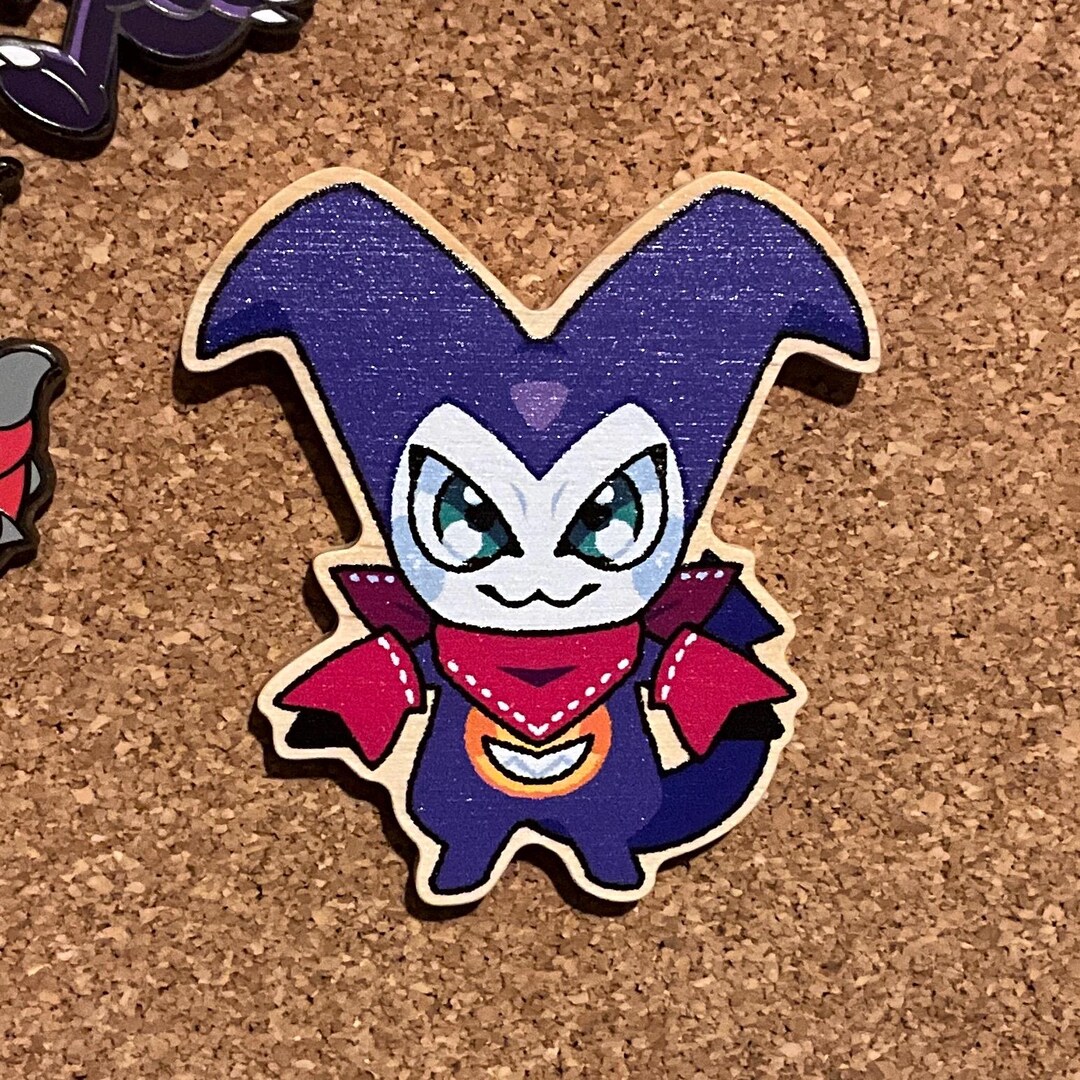 Impmon Digimon Wooden Pin, 2.5 Inches - Etsy