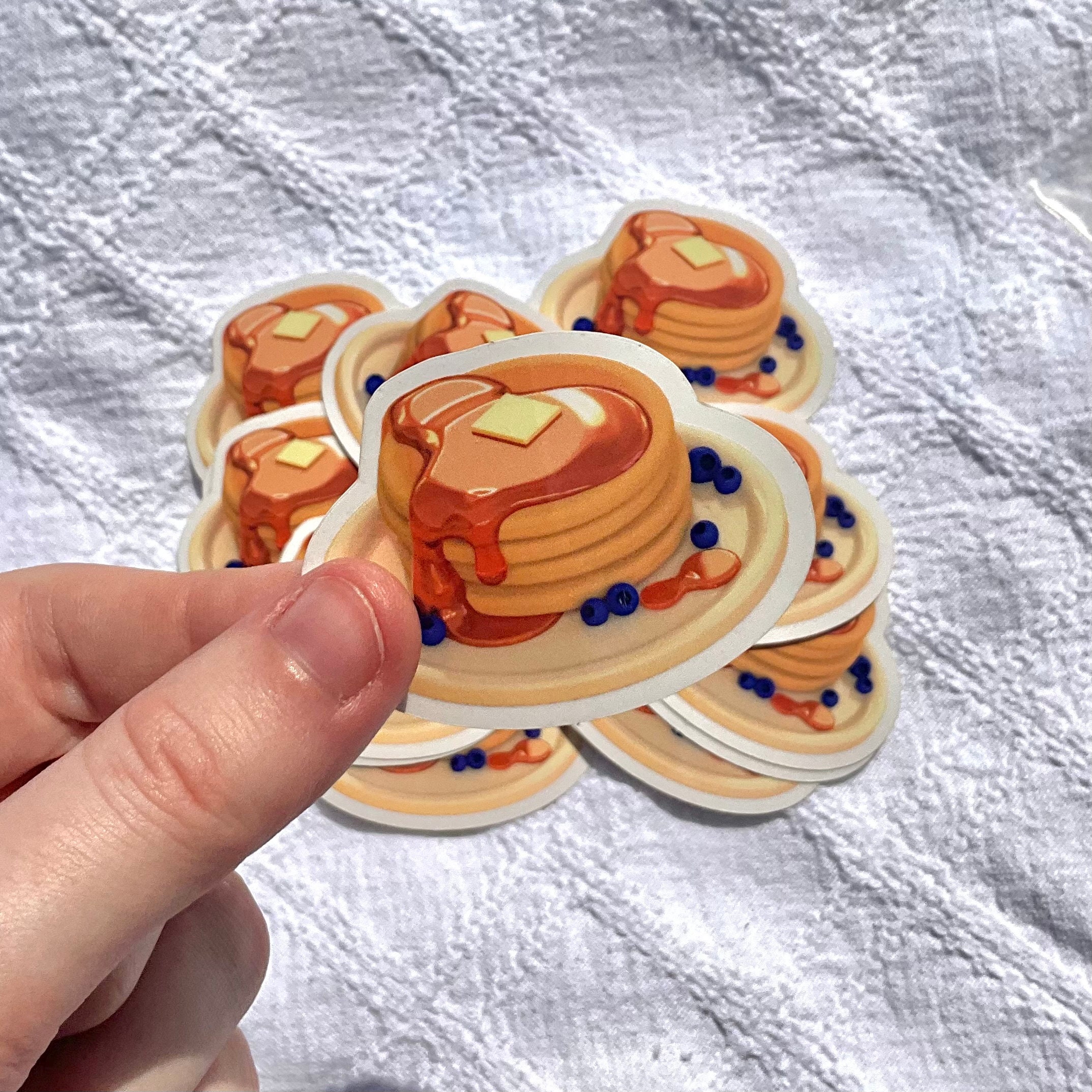 Transparent Stickers, Cute Food - Etsy