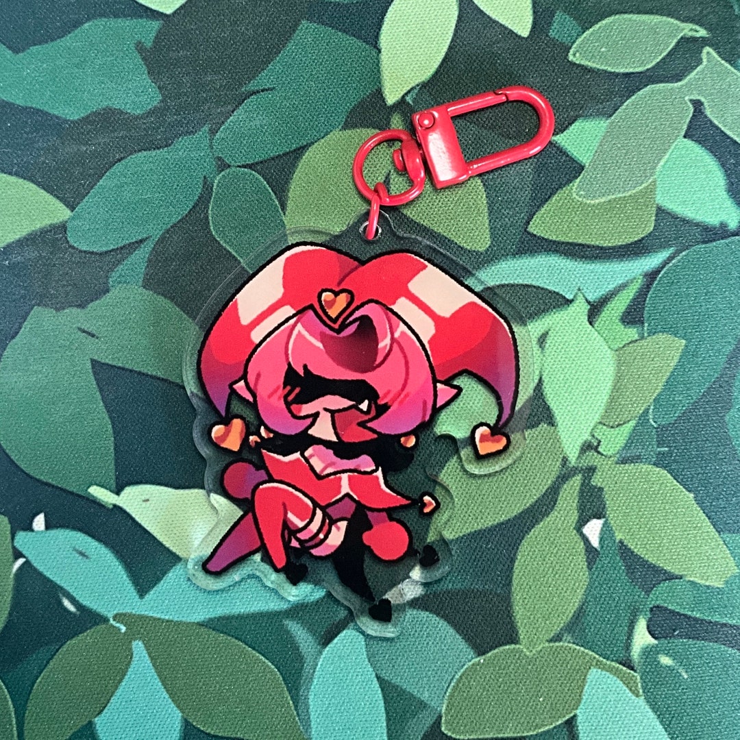 OC Jester Girl Keychain, Jubilee. 2.5 Inches - Etsy