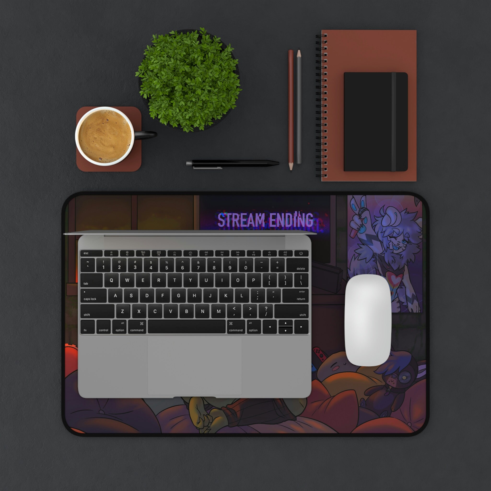 Streaming Goblin Desk Mat - Etsy