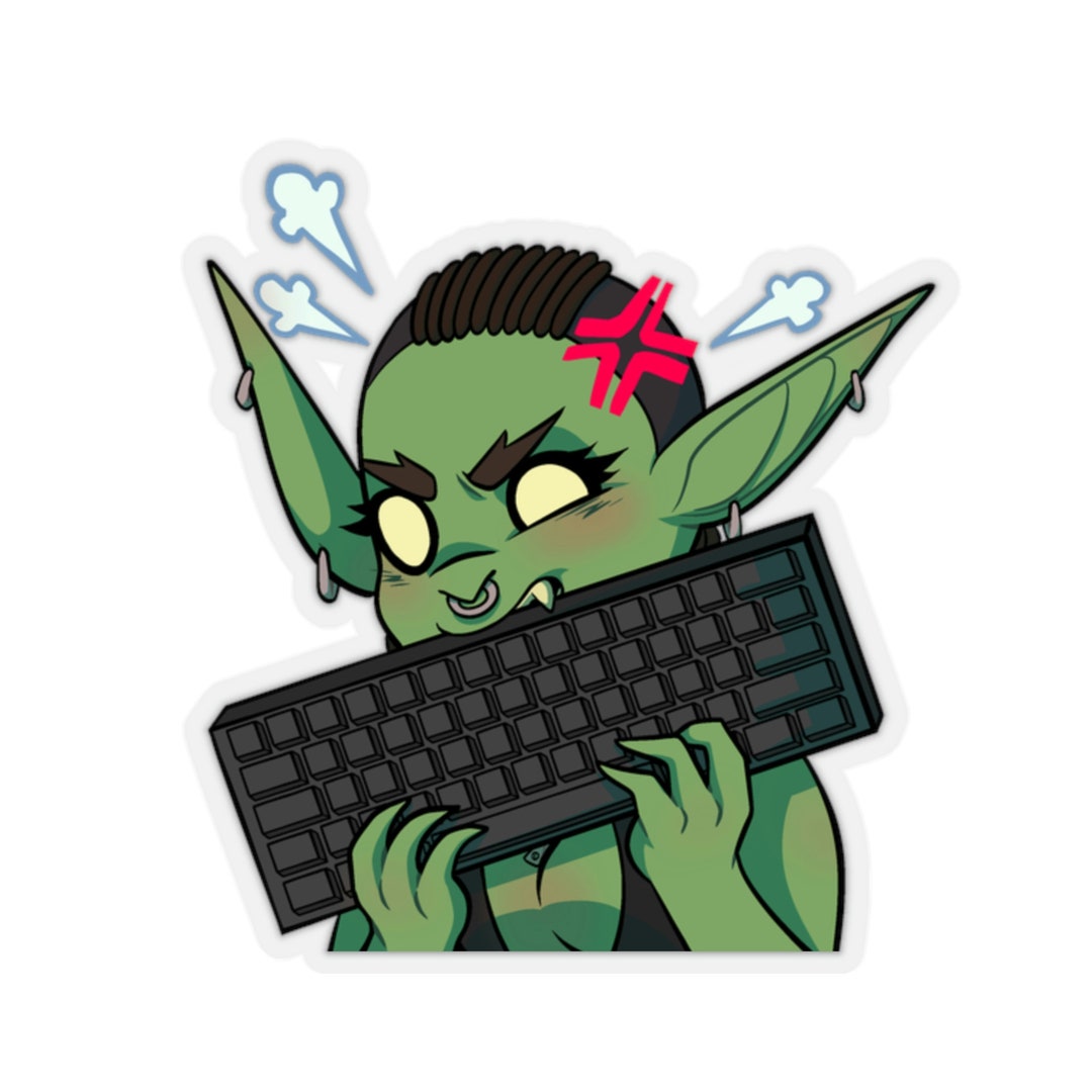 Angy Goblin Stickers - Etsy