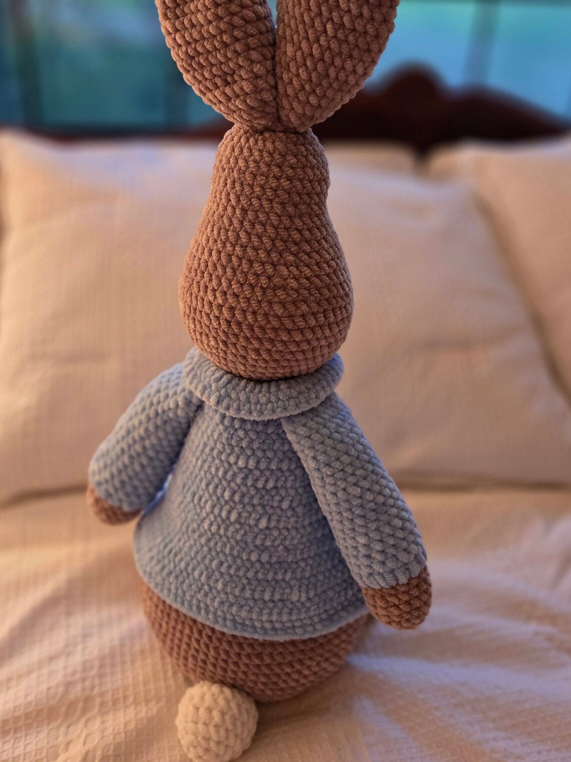 Handmade Peter Rabbit Crochet Stuffed Animal Plushie Collectable - Etsy