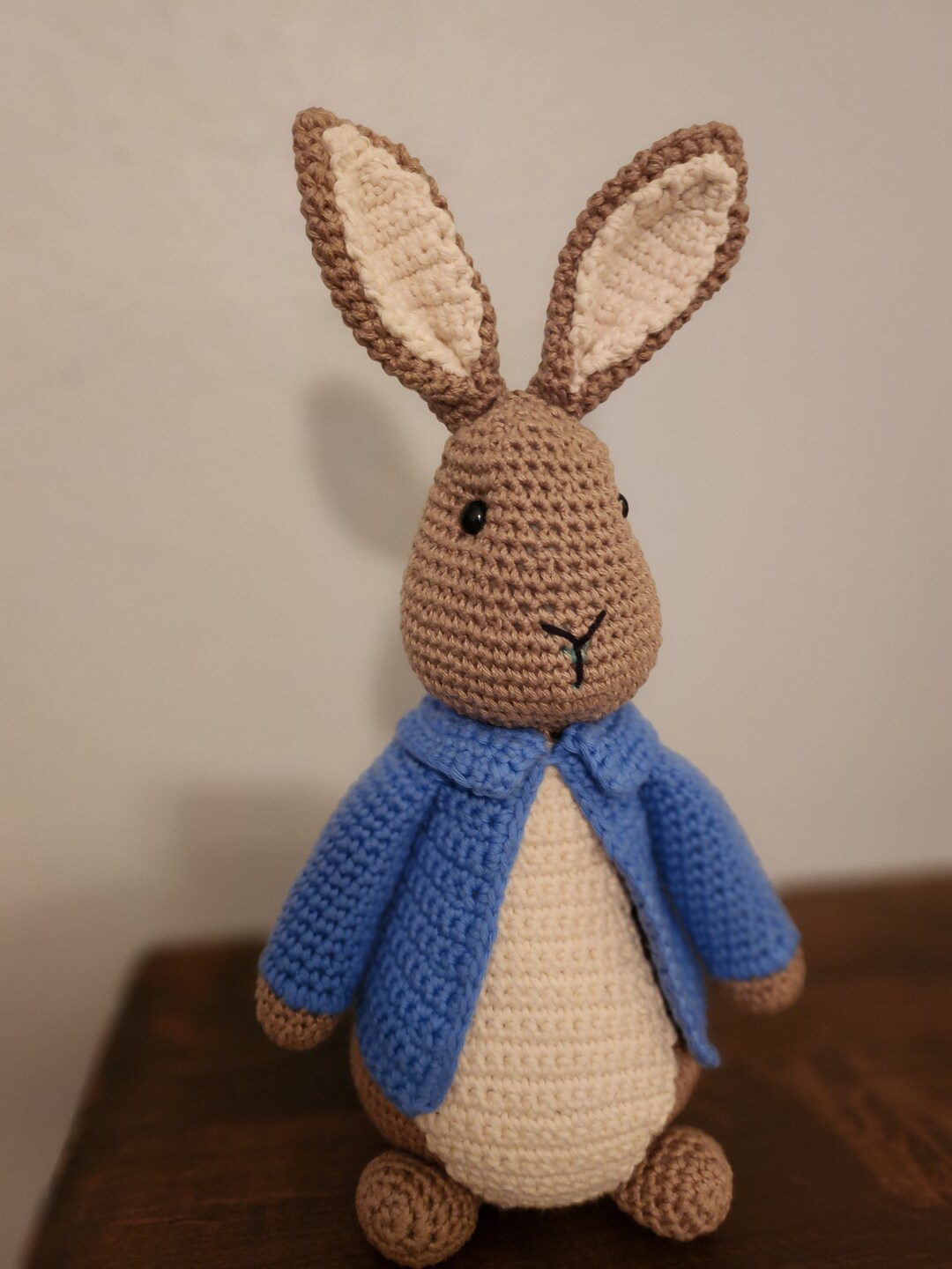 Handmade Peter Rabbit Inspired Crocheted Stuffed Animal Small - Etsy