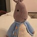 Handmade Peter Rabbit Crochet Stuffed Animal Plushie Collectable - Etsy