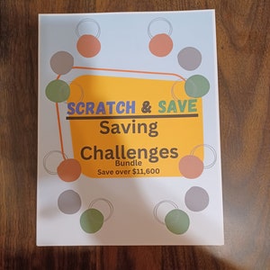 Scratch & Save. Saving Challenges Bundle - Etsy