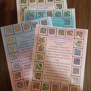 Scratch & Save. Saving Challenges Bundle - Etsy