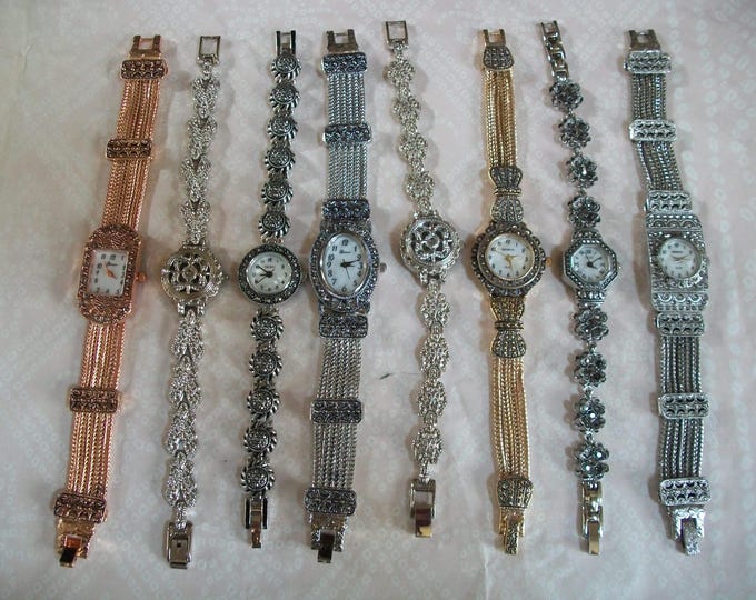 GUCCI Chain Bracelet Watch Wristwatch 2800 Silver 925 Face Shell ...