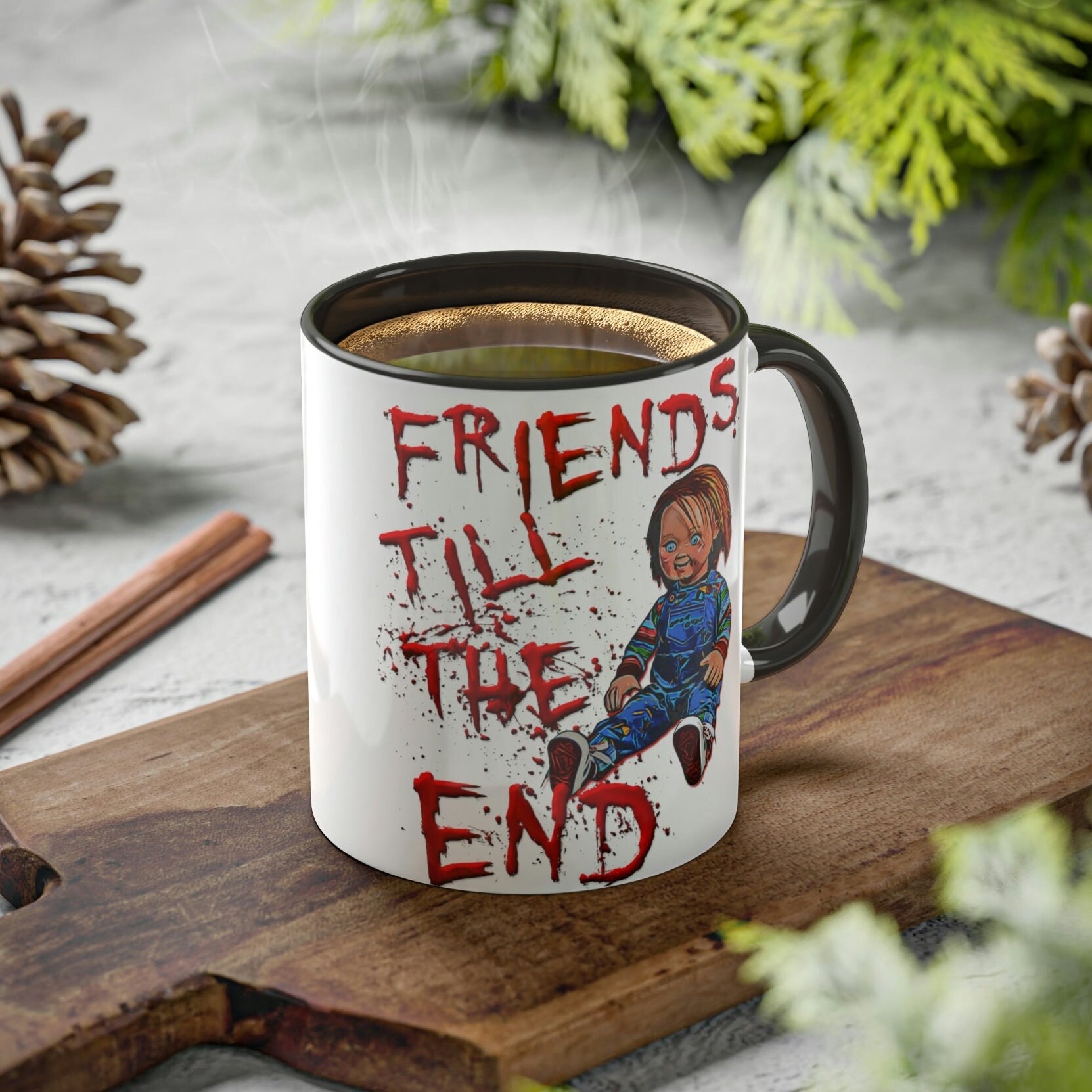 Chucky Horror Movie Coffee Mug, Child Play Decor, Good Guys Doll Mug ...