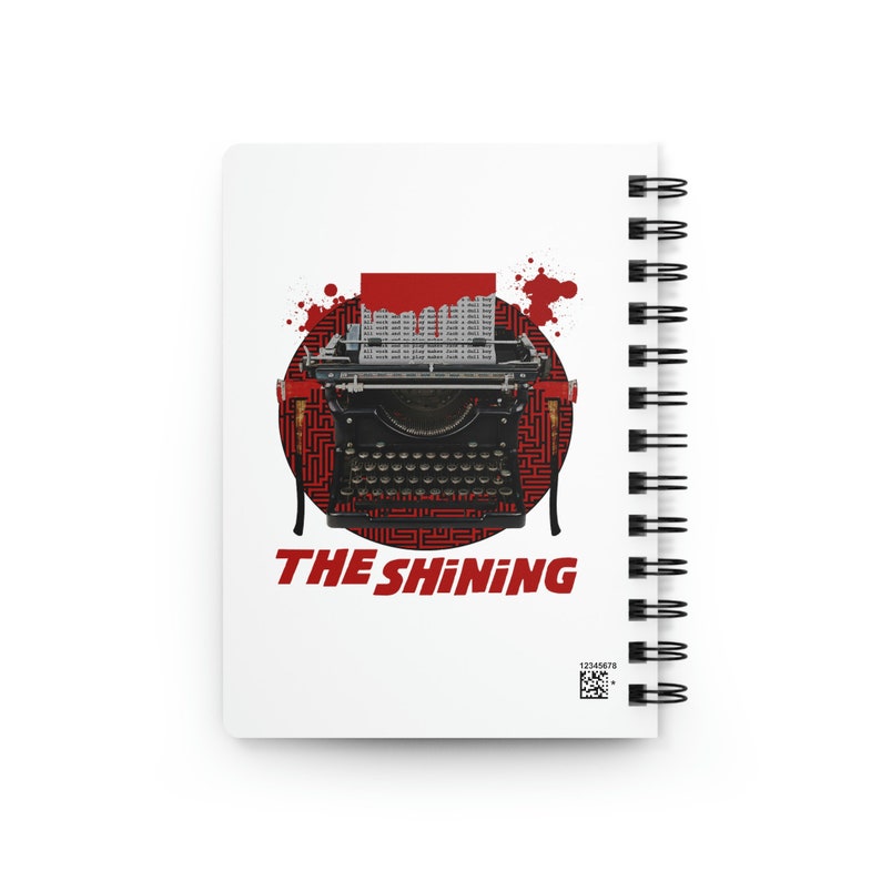 Horror Movie Spiral Notebook, Horror Logbook, Small Halloween Book ...