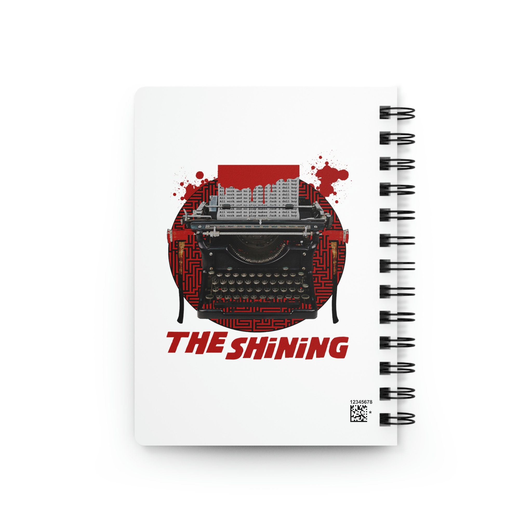 Horror Movie Spiral Notebook, Horror Logbook, Small Halloween Book ...