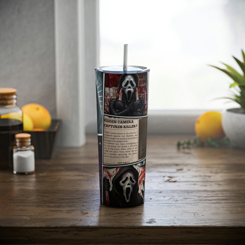 Scream Tumbler Scream Ghostface Merchandise Scream Merch - Etsy