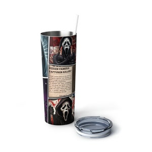 Scream Tumbler Scream Ghostface Merchandise Scream Merch - Etsy
