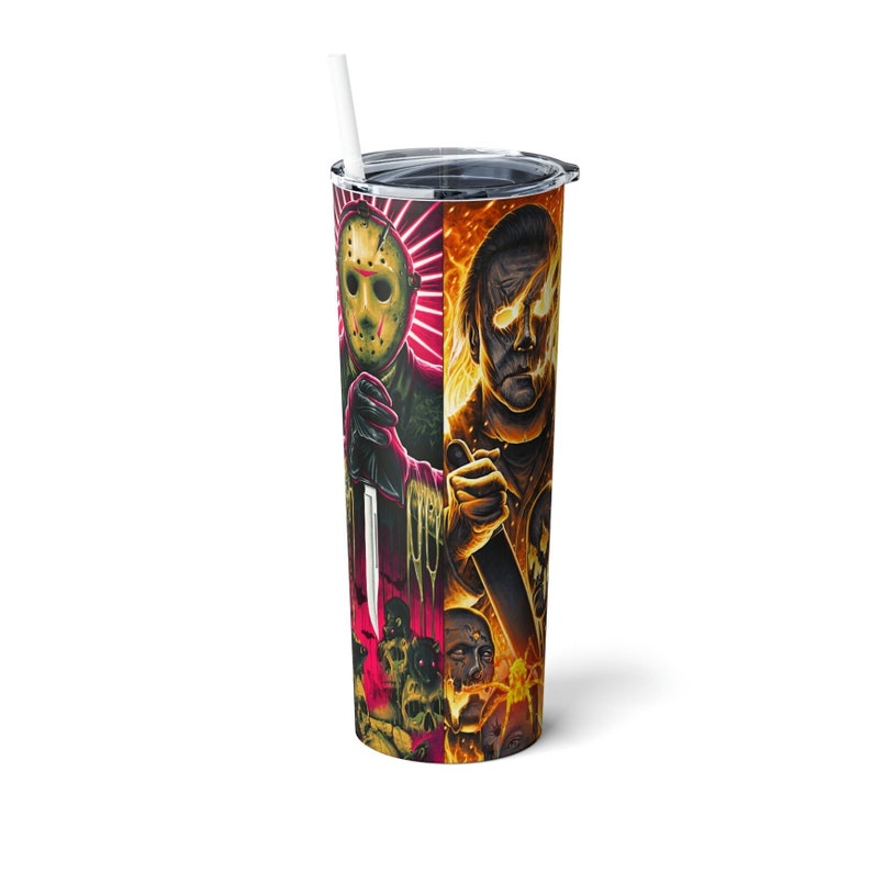 Horror Movie Tumbler, Bestfriend Tumbler, Horror Retro Tumbler, Kitchen ...