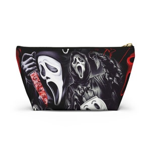 Scream Merch, Ghostface Makeup Bag, Gothic Horror Purse, Halloween ...