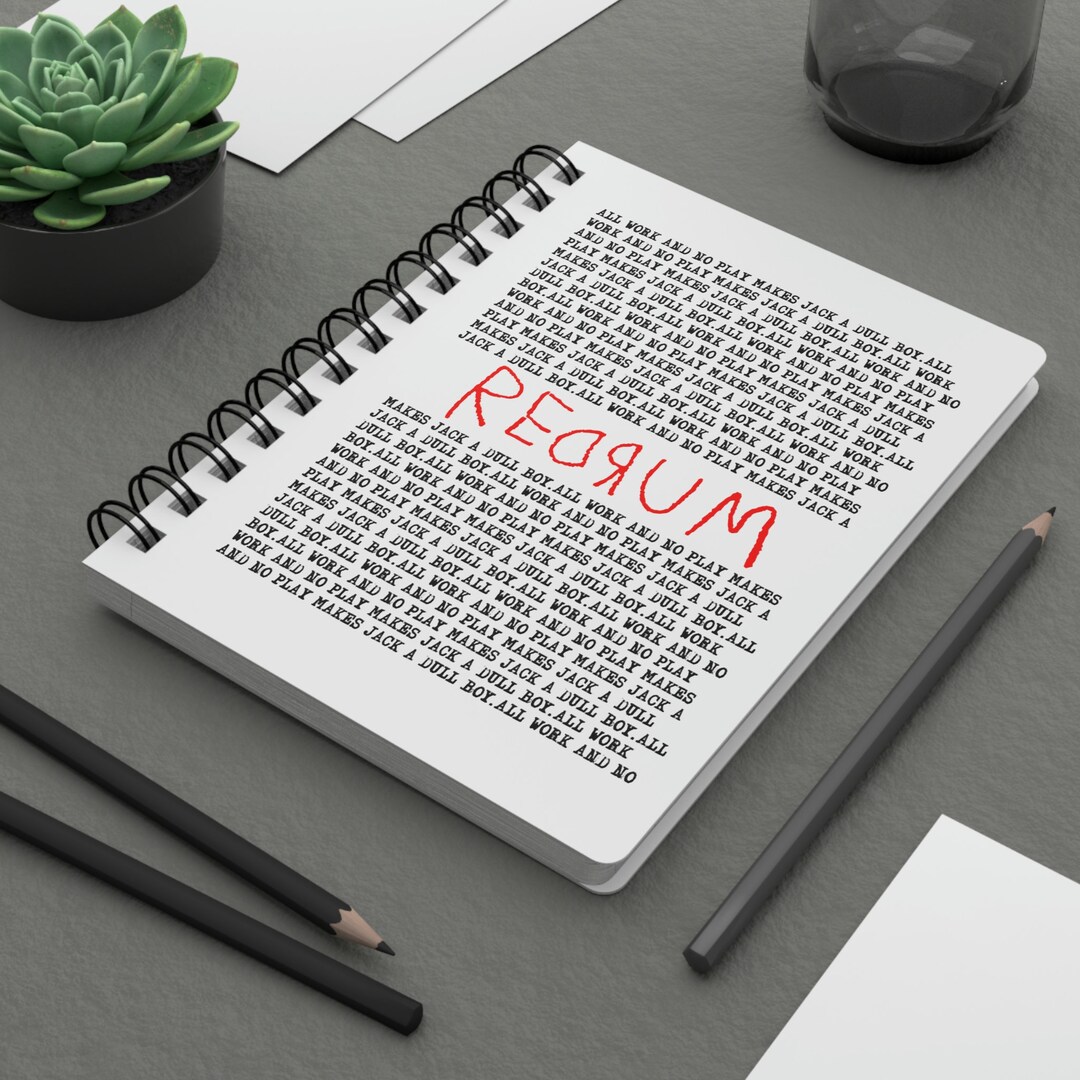 Horror Movie Spiral Notebook, Horror Logbook, Small Halloween Book ...