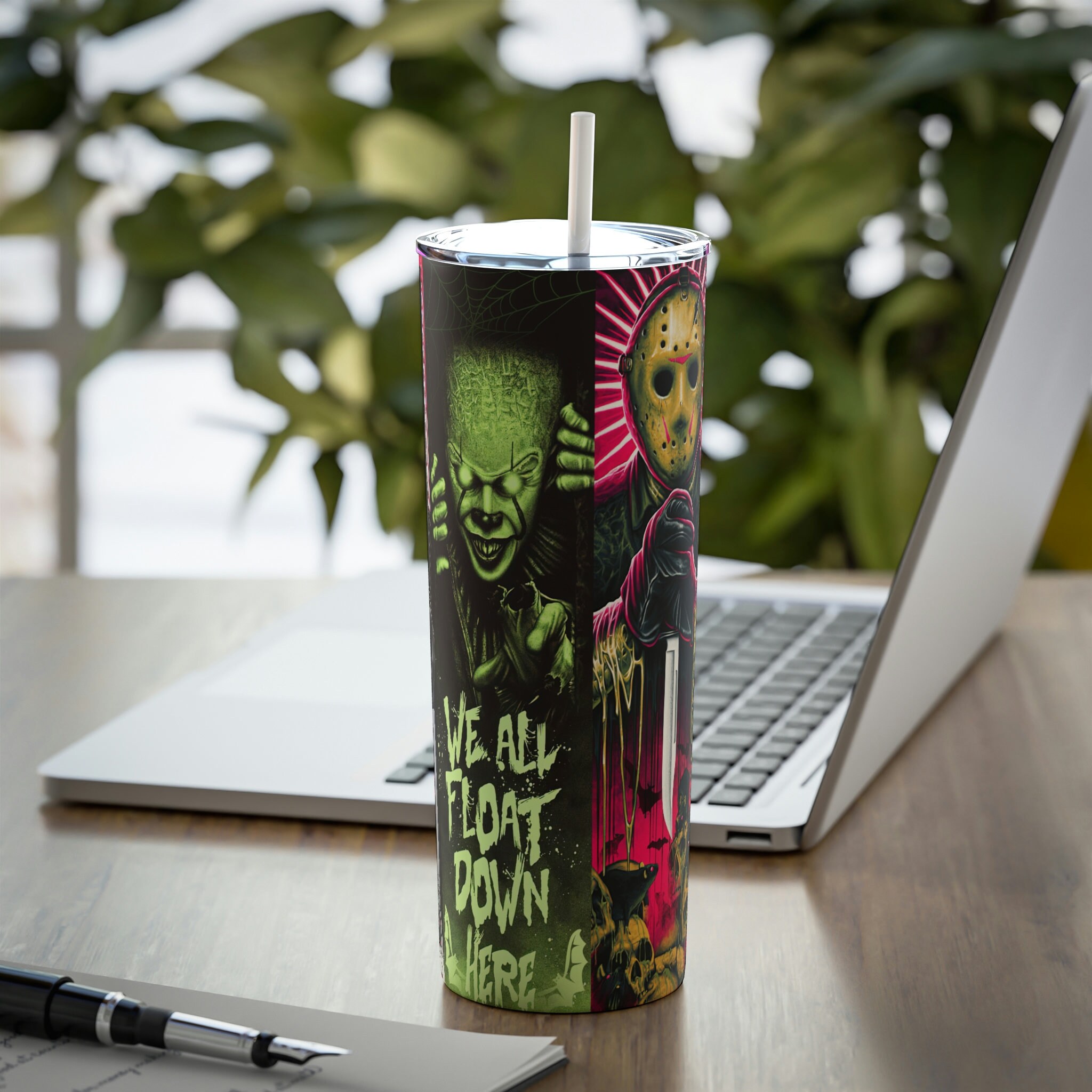 Horror Movie Tumbler, Bestfriend Tumbler, Horror Retro Tumbler, Kitchen ...