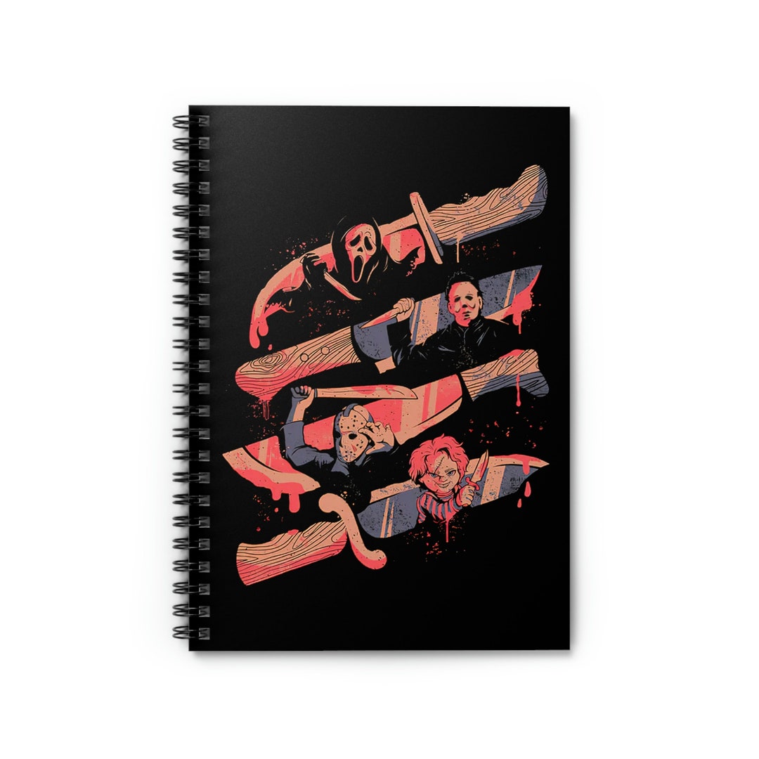 Classic Horror Movie Gift, Horror Movie Notebook, Michael Myers Journal ...