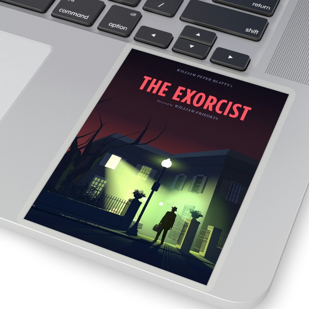 Horror Movie Stickers, Supernatural Exorcist Sticker, Exorcist Decal ...
