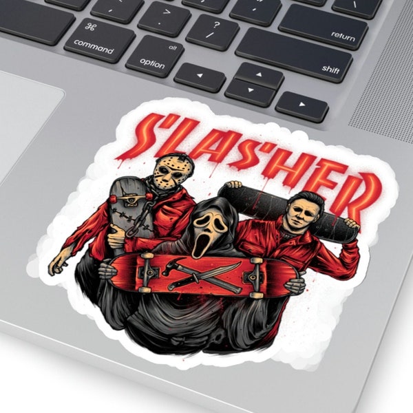 Ghostface Decal - Etsy