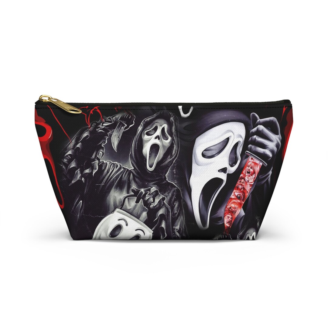 Scream Merch, Ghostface Makeup Bag, Gothic Horror Purse, Halloween ...