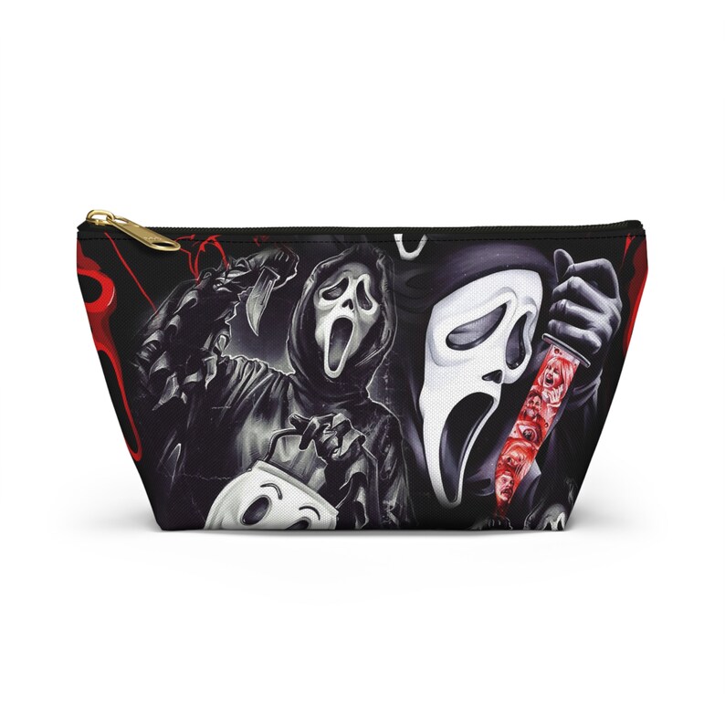 Scream Merch, Ghostface Makeup Bag, Gothic Horror Purse, Halloween ...