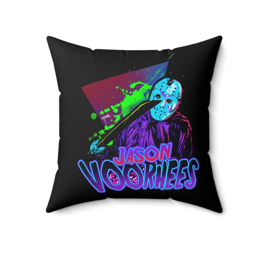 Jason Voorhees Horror Movie Pillow, Horror Prop, Halloween Living Room ...