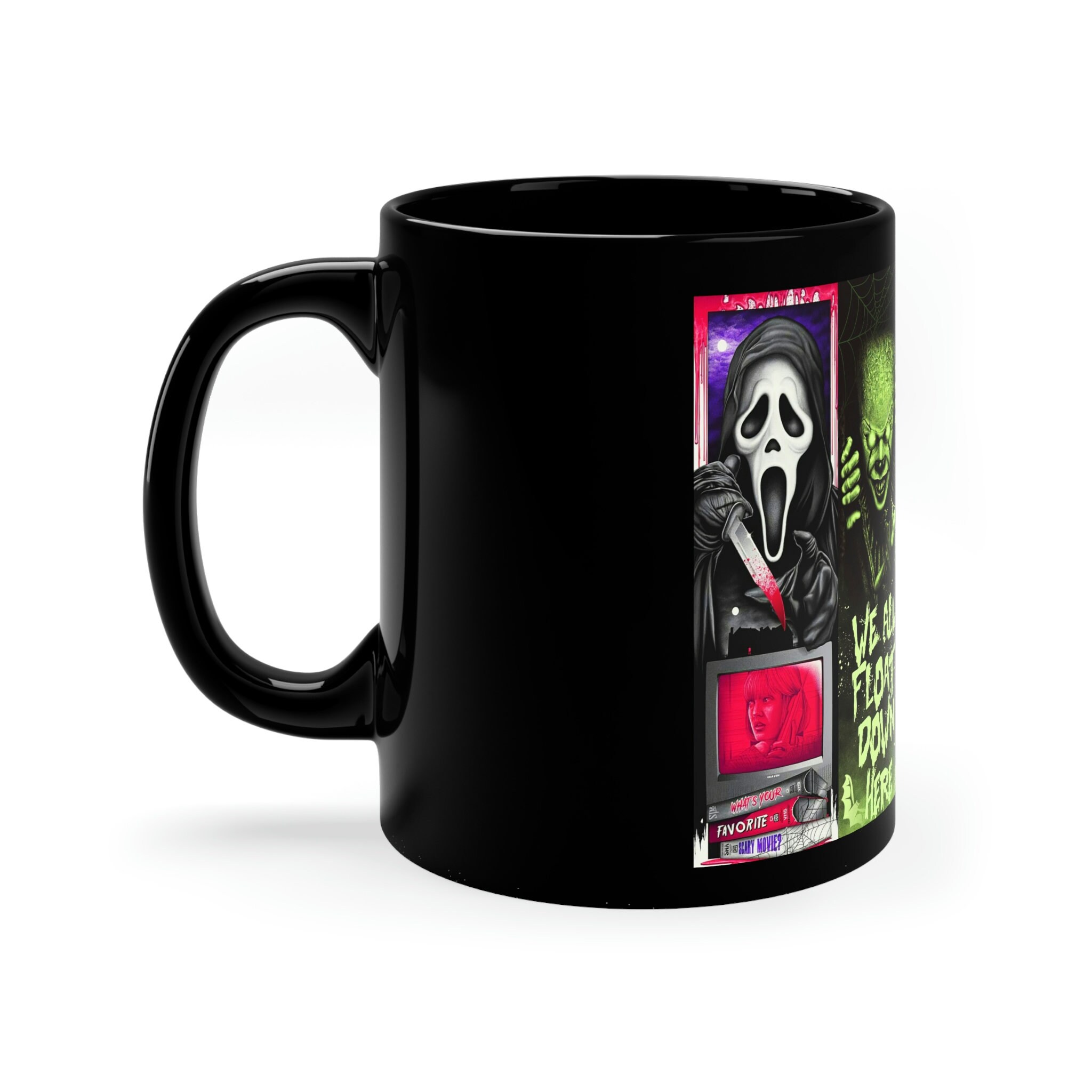 Horror Movie Mug, Horror Characters Mug, the Men of Horror Retro ...